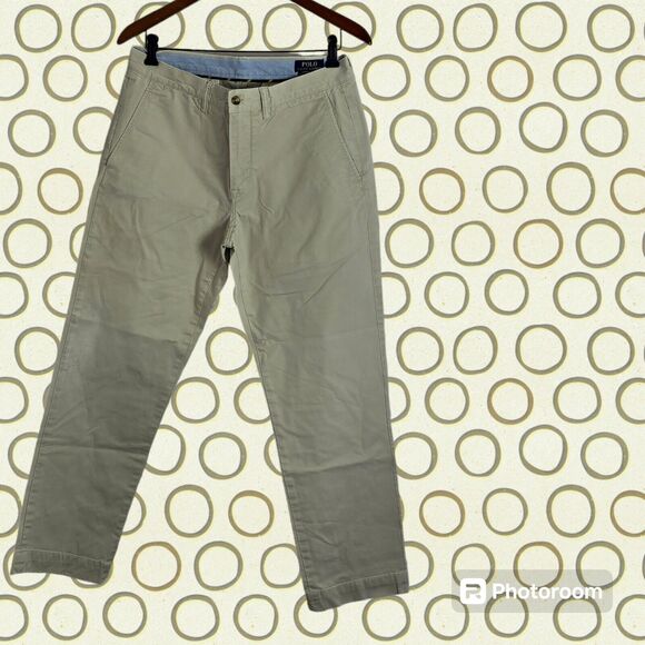 Polo Ralph Lauren | Pants | Polo Ralph Lauren Mens Pants 32x3 Stretch Straight Fit Chino Cotton ...